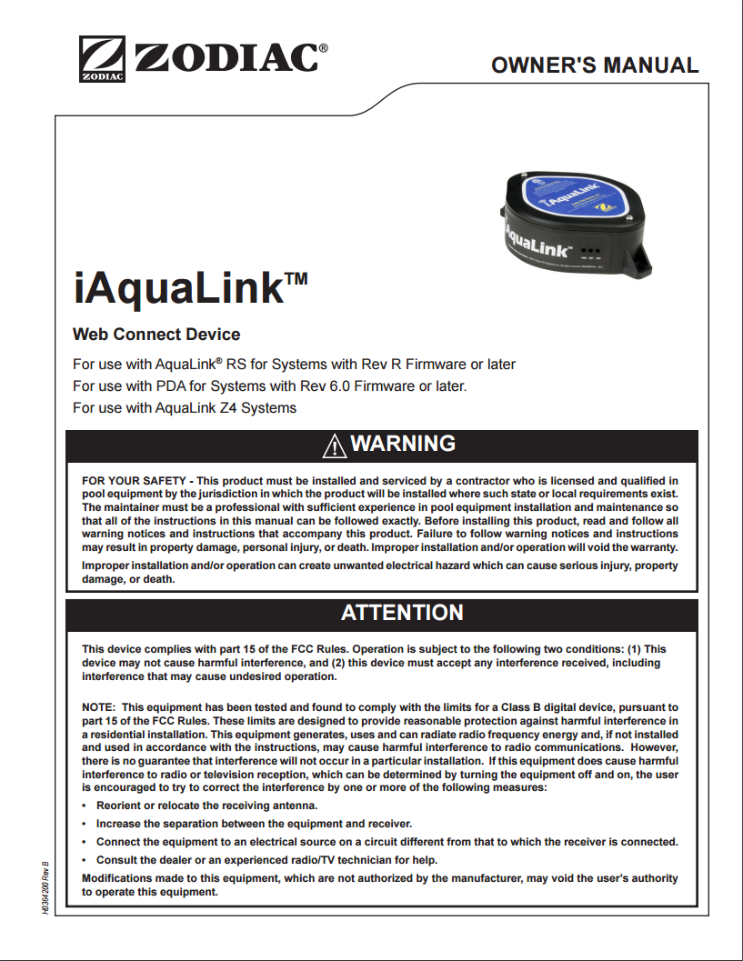 iAquaLink 2.0: Best Pool Automation System | Jandy