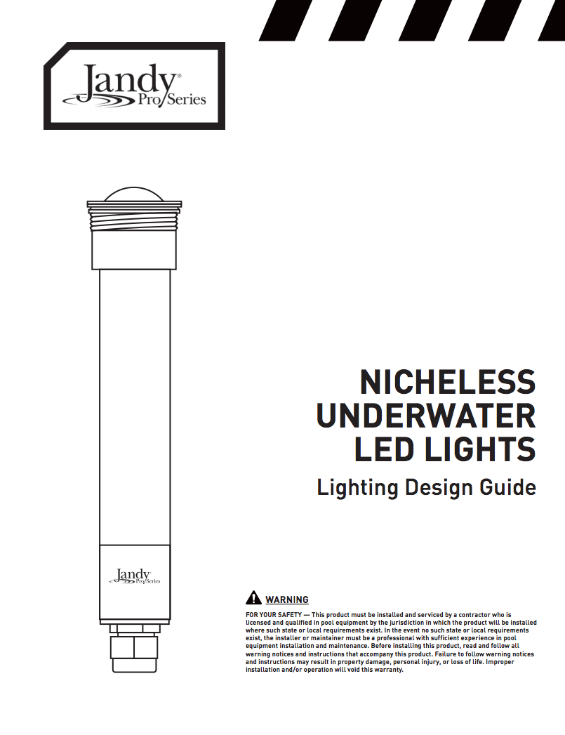 Nicheless LED Pool Lights | Jandy
